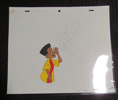 1993 CRO Animation Cartoon 12.5x10.5" Production Cel SC07-160 C-100 ...
