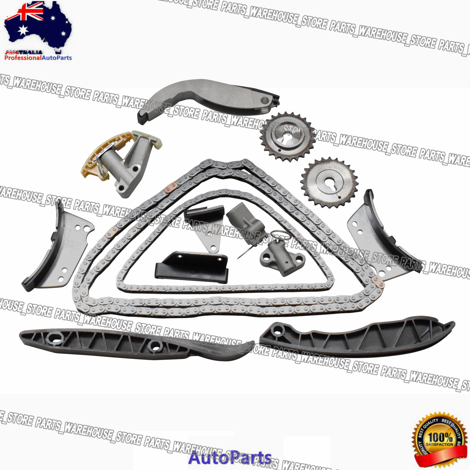 Fits Hyundai Timing Chain Kit 2.5L CRDi D4CB iLoad i800 Bus H1 Box ...