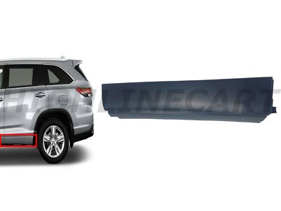 For 2014-2019 Toyota Highlander Left Rear Door Trim Rocker Molding ...