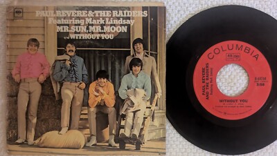 PAUL REVERE & THE RAIDERS, 7" 45, w/ PS, Mr. Sun, Mr. Moon | eBay