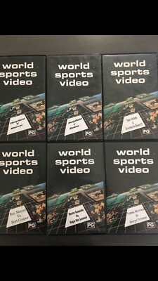 VHS Boxing tapes classics.Rare.Very good condition.6 Tapes only $60 ...