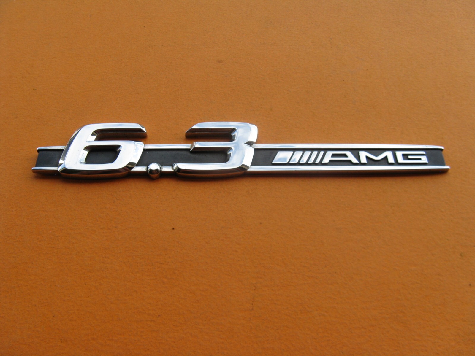 MERCEDES 6.3 AMG C63 E63 CLS63 CL63 LEFT DRIVER SIDE EMBLEM LOGO BADGE ...