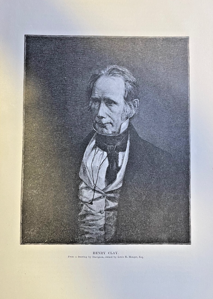 1884 Vintage Magazine Illustration Henry Clay Kentucky Senator | eBay