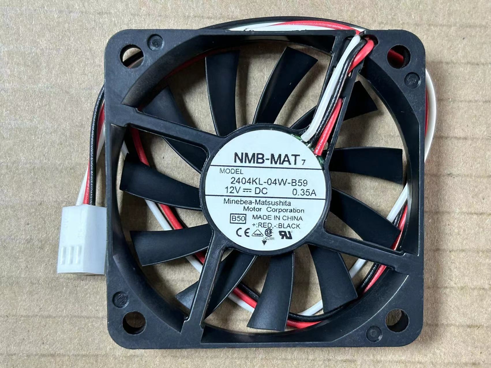 2404KL-04W-B59 for NMB 12V 0.35A 6CM Ultra thin fan Direct current ...