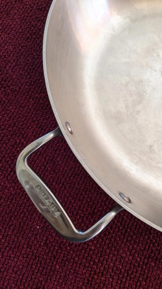 Pre-owned All Clad 13 Inch Pan w/ Lid Gently Used Stainless Steel All ...