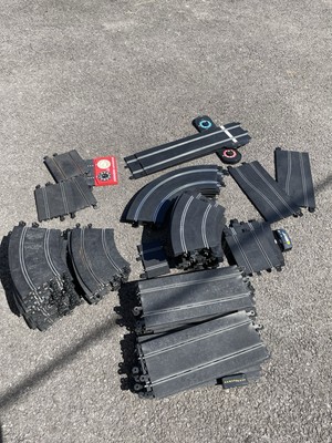 SCALEXTRIC BUNDLE SET TRACK PIECES MASSIVE AMOUNT LOADS BIG JOBLOT 16kg ...