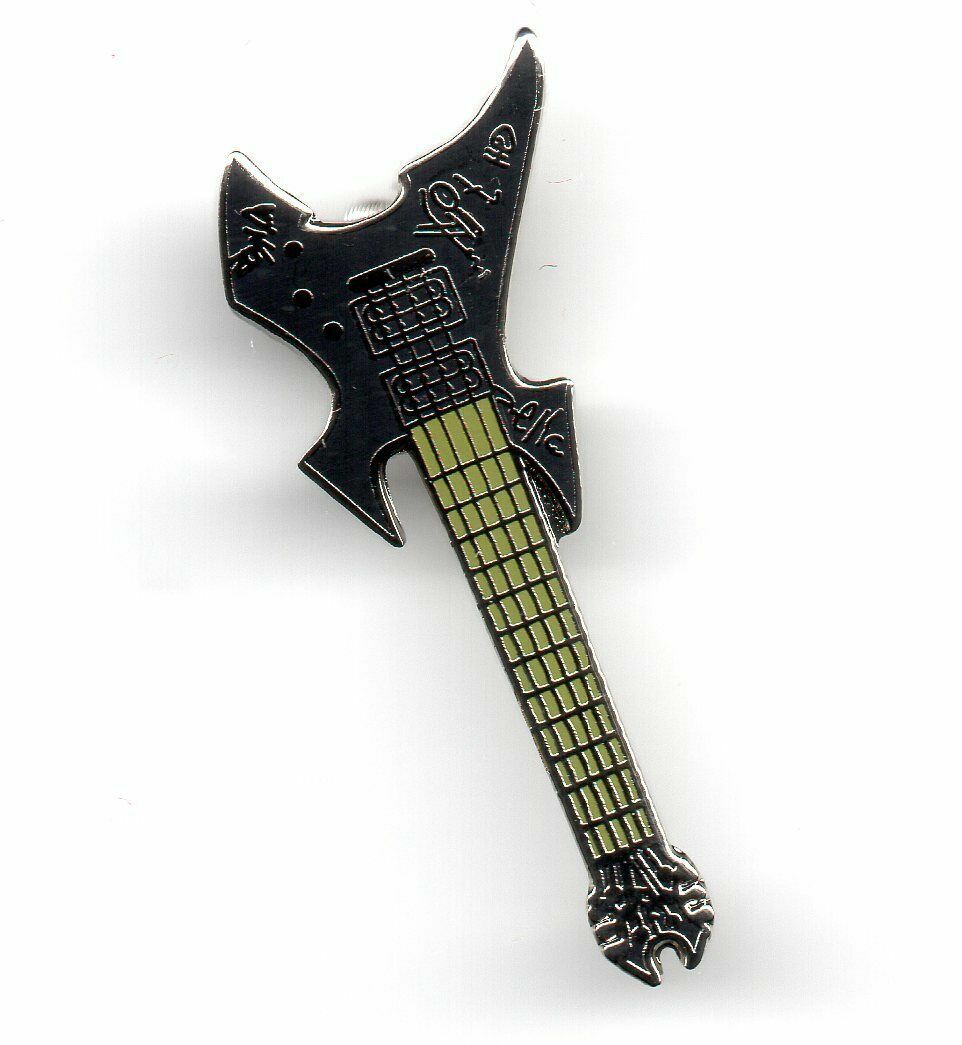 Badge Heavy Metal Rock Guitar | eBay UK
