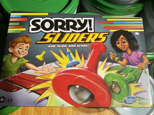 SORRY! Sliders Aim, Slide and Score! Hasbro Board Game 195166156590| eBay