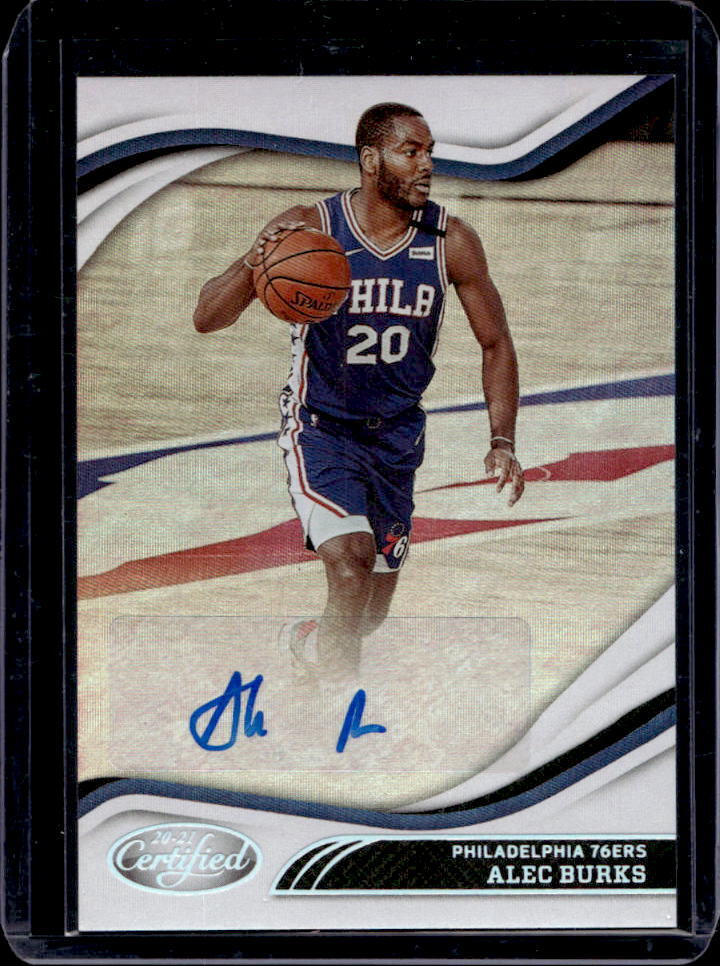 2020-21 Panini Certified Alec Burks Signatures Auto Autograph #CS-ABK ...