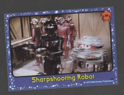 1979 Topps THE BLACK HOLE TRADING CARD #36 SHARPSHOOTING ROBOT | eBay