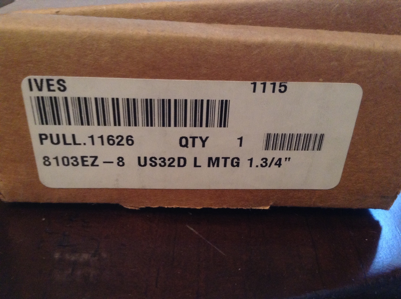 Ives 8103EZ-8 US32D door pull 1-3/4 door NIB | eBay