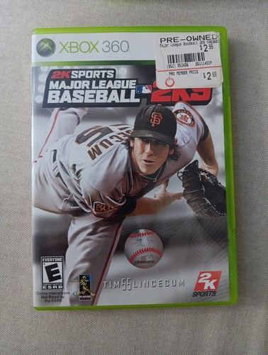 Major League Baseball 2K9 PS2 2K Xbox 360 CIB | eBay