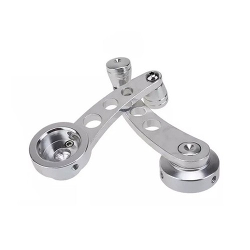 2PCS Refitted CNC Car Interior Manual Door Window Winders Crank Handles ...