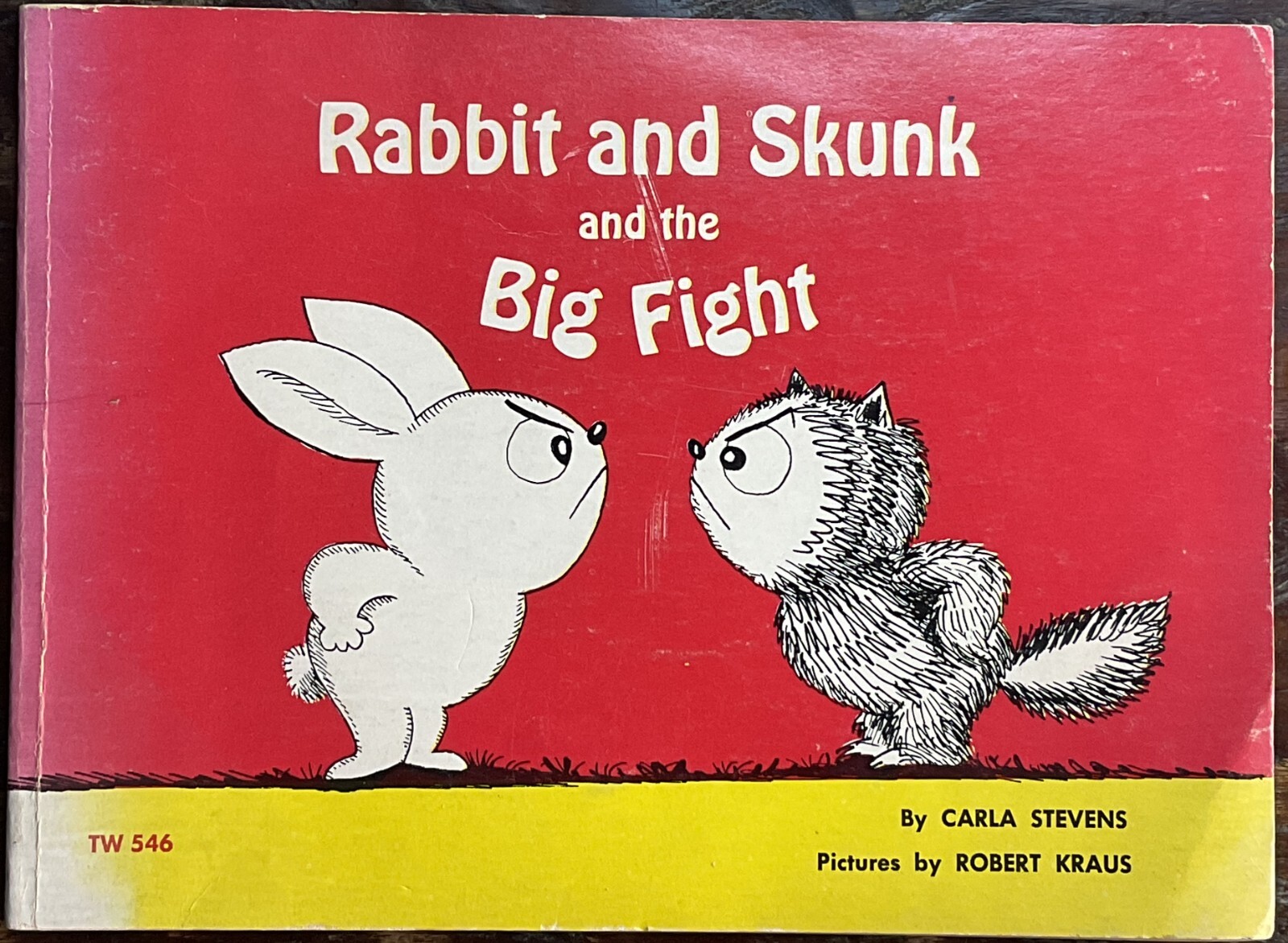 Rabbit and Skunk and the Big Fight 1964 Paperback by Carla Stevens | eBay