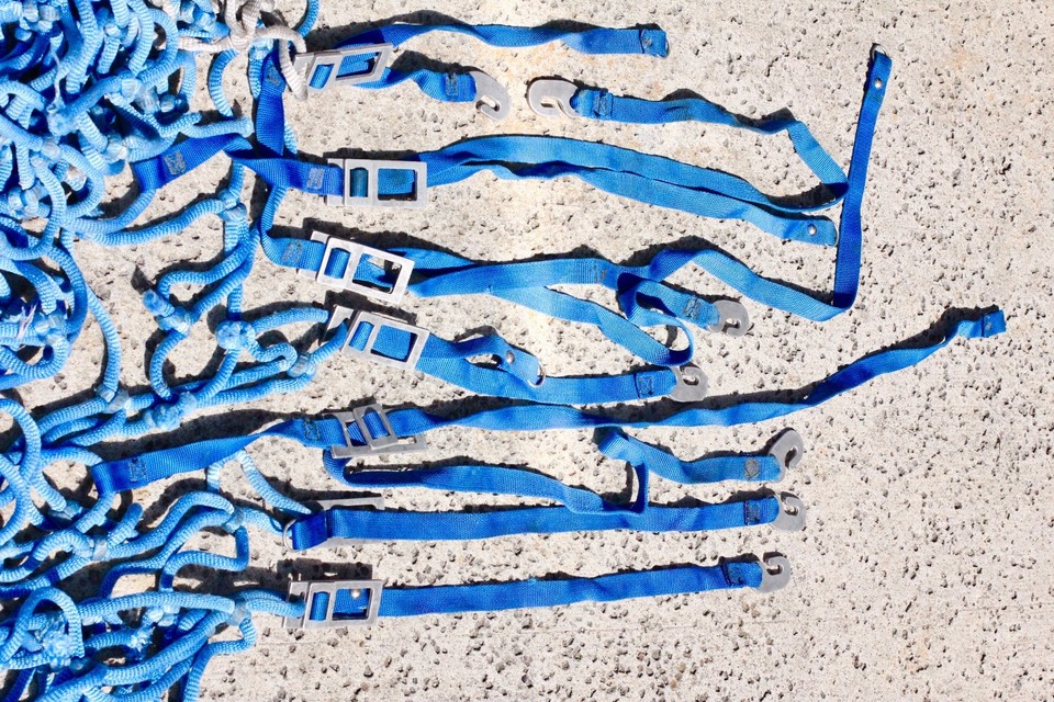 Aircraft CARGO Hardware 7 Complete Straps Buckles Aviation PARTS - Net ...