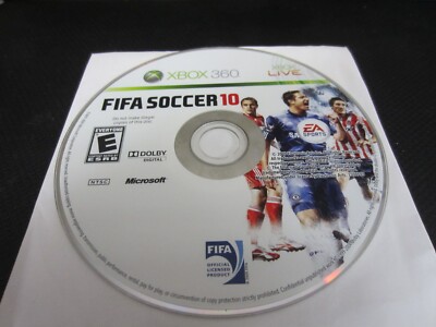FIFA Soccer 10 (Microsoft Xbox 360, 2009) - Disc Only!!! 14633157116| eBay