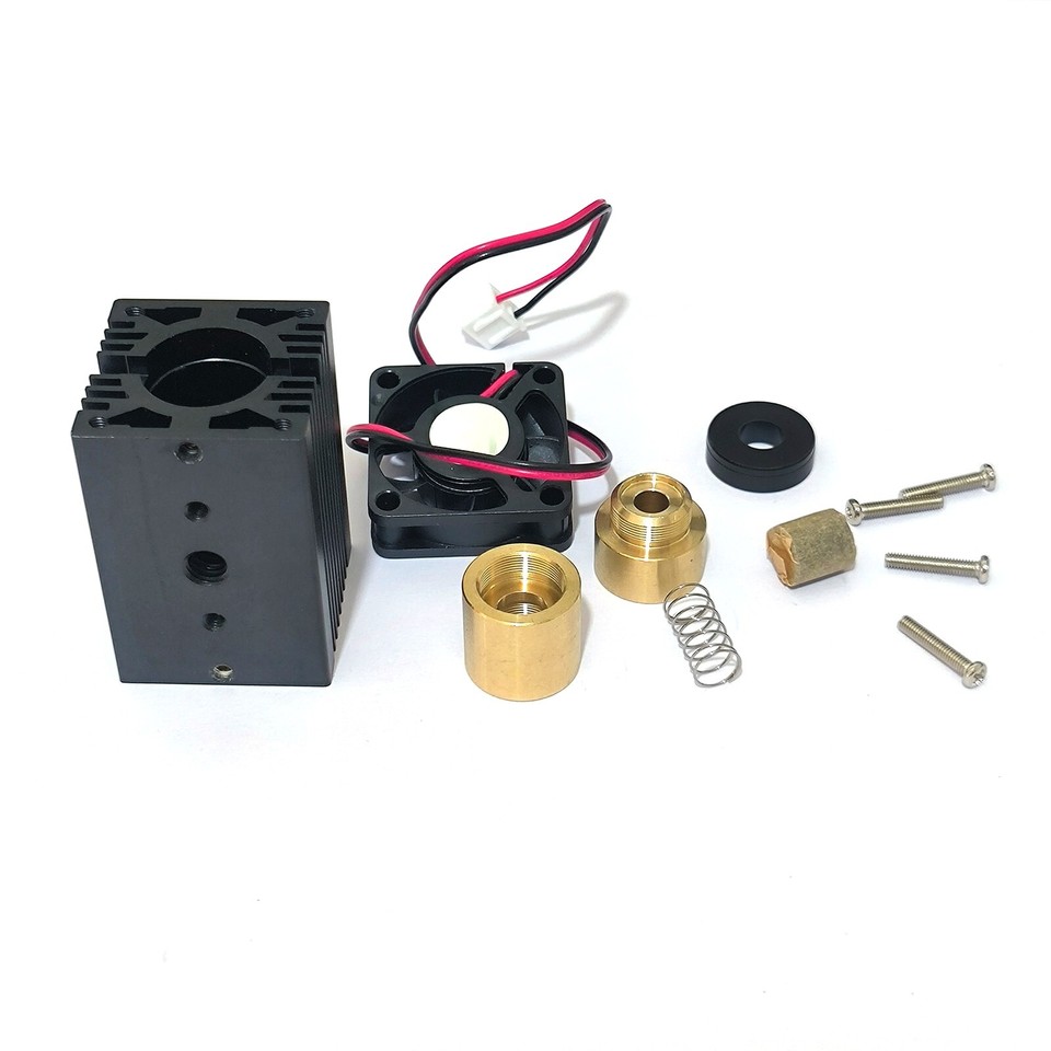 Focusable Housing/Case/Heatsink for 445nm 450nm 9mm Laser Diode LD ...