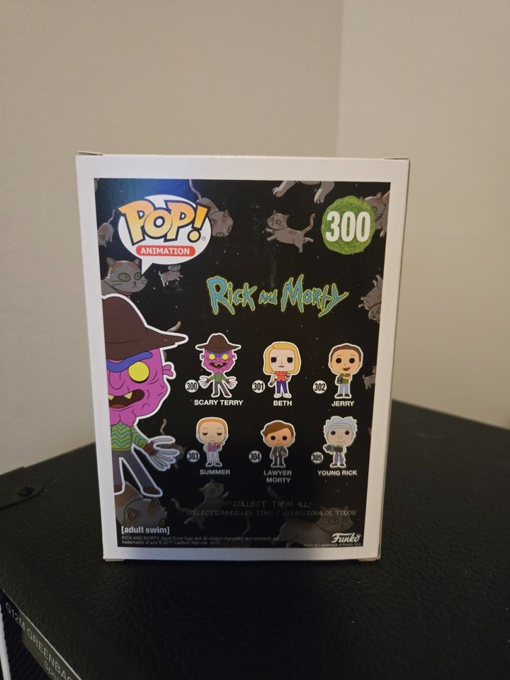 Funko Pop! Vinyl: Rick and Morty - Neon Scary Terry #300 - Gamestop ...