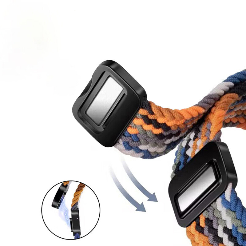 22/26MM Quick Release Magnetic Nylon Strap Band For Garmin Fenix 7/7X ...