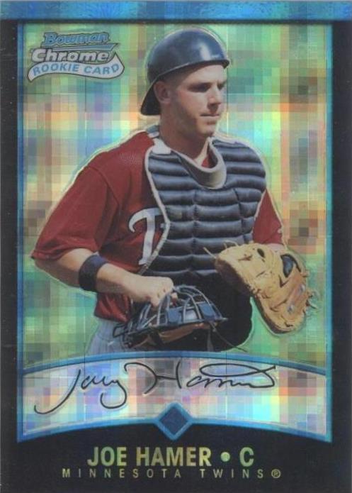 2001 Bowman Chrome - Rookie Refractors Joe Hamer #122 X-Fractor (RC ...