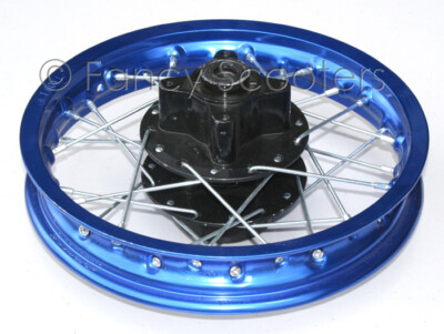 Aluminum 12" 1.60x12 DIRT BIKE,PIT BIKE REAR WHEEL DISC ROTOR RIM IN ...