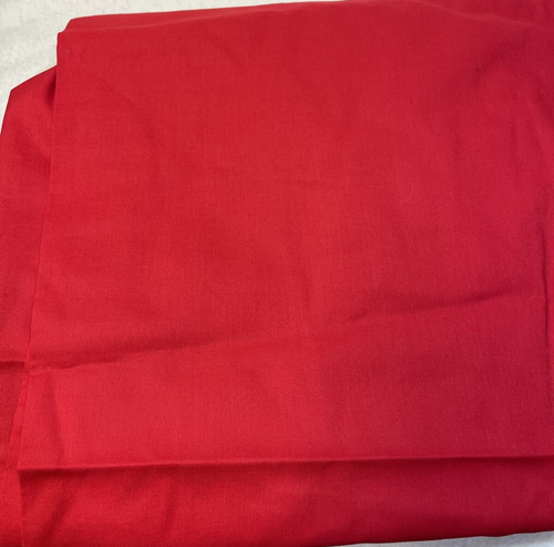 Solid Red Cotton Fabric 5 yards x 42" | eBay