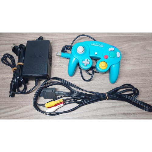 Nintendo GameCube Gameboy Player Startup Disk Orange Controller Emerald ...