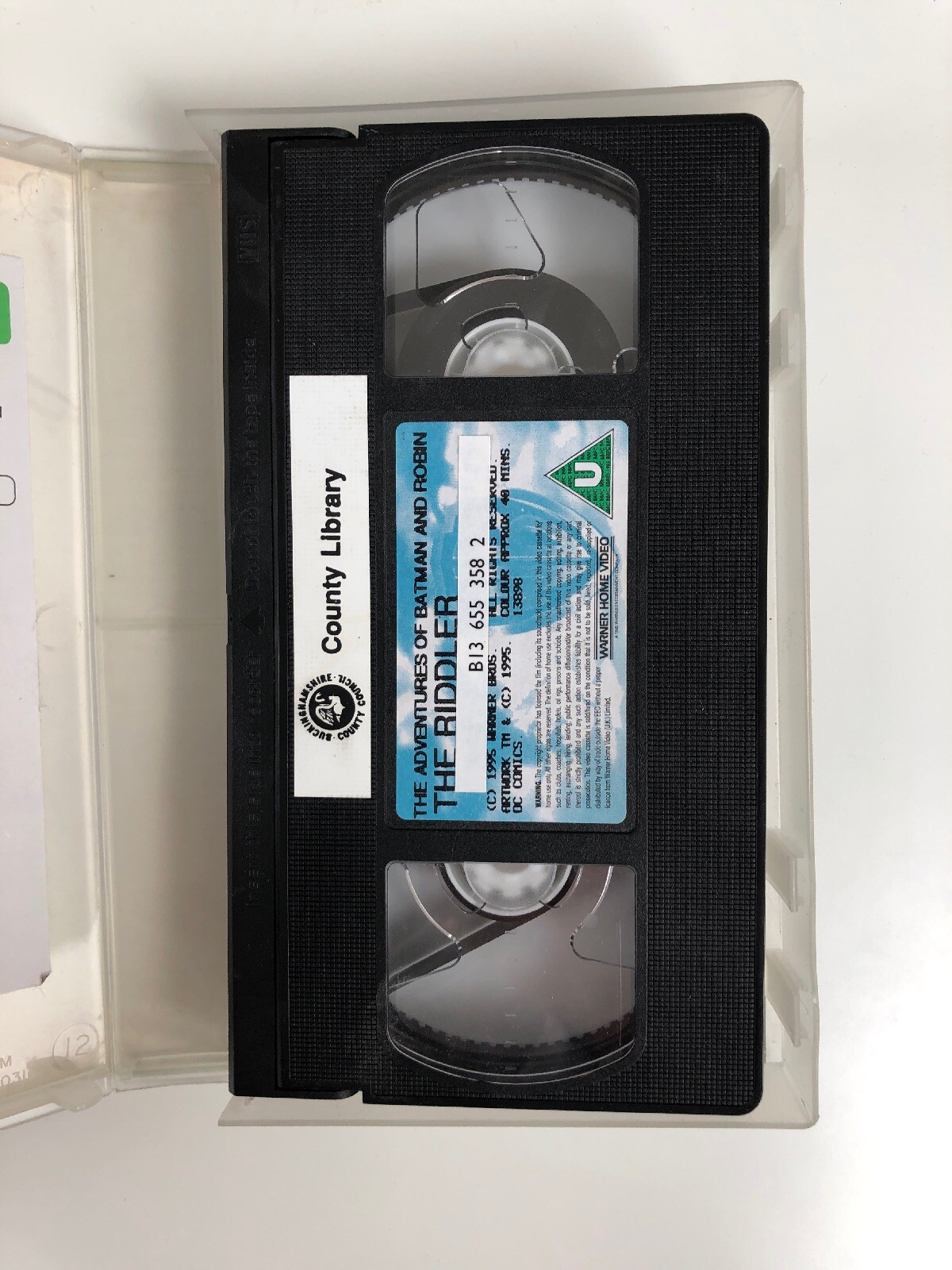 The Riddler - The Adventures Of Batman & Robin - VHS Video Tape ...