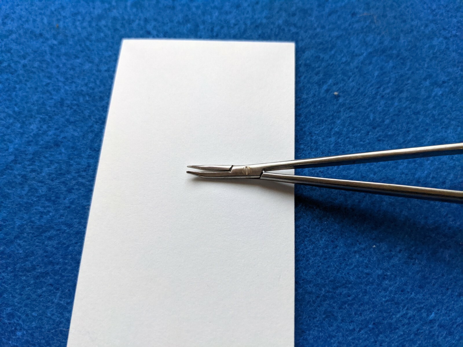 V. MUELLER NL3785-041 V. Mueller RHOTON Bayonet Needle Holder, Curved ...