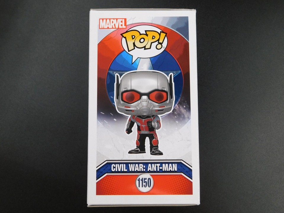 Paul Rudd Signed Autographed Funko Pop 1150 Ant-Man Civil War Marvel ...