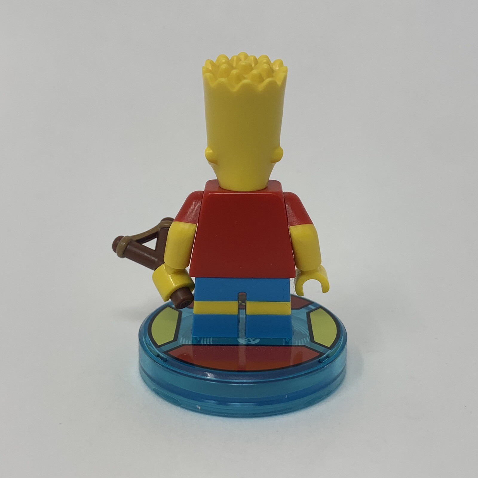 Lego Bart Simpson Minifigure w/ Slingshot & Dimensions Base Tag 71211 ...