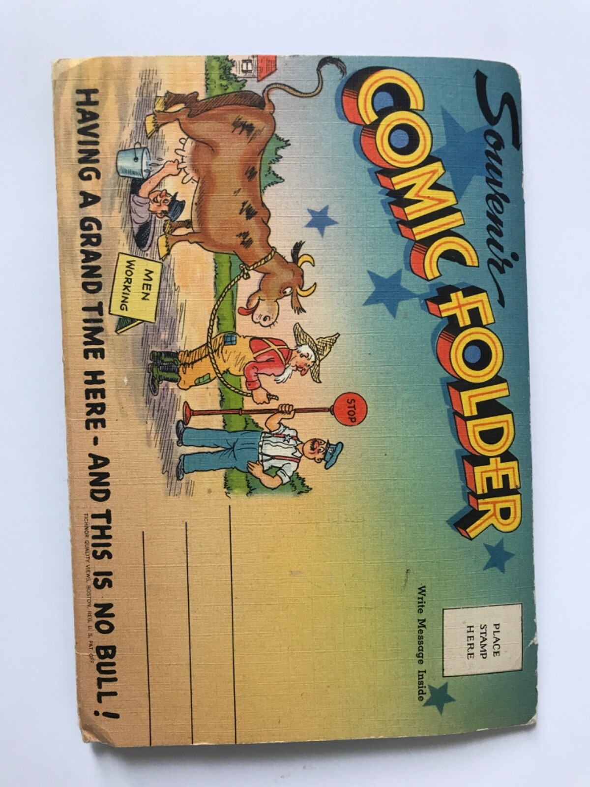 Vintage Souvenir Comic Folder Postcards /Unused | eBay