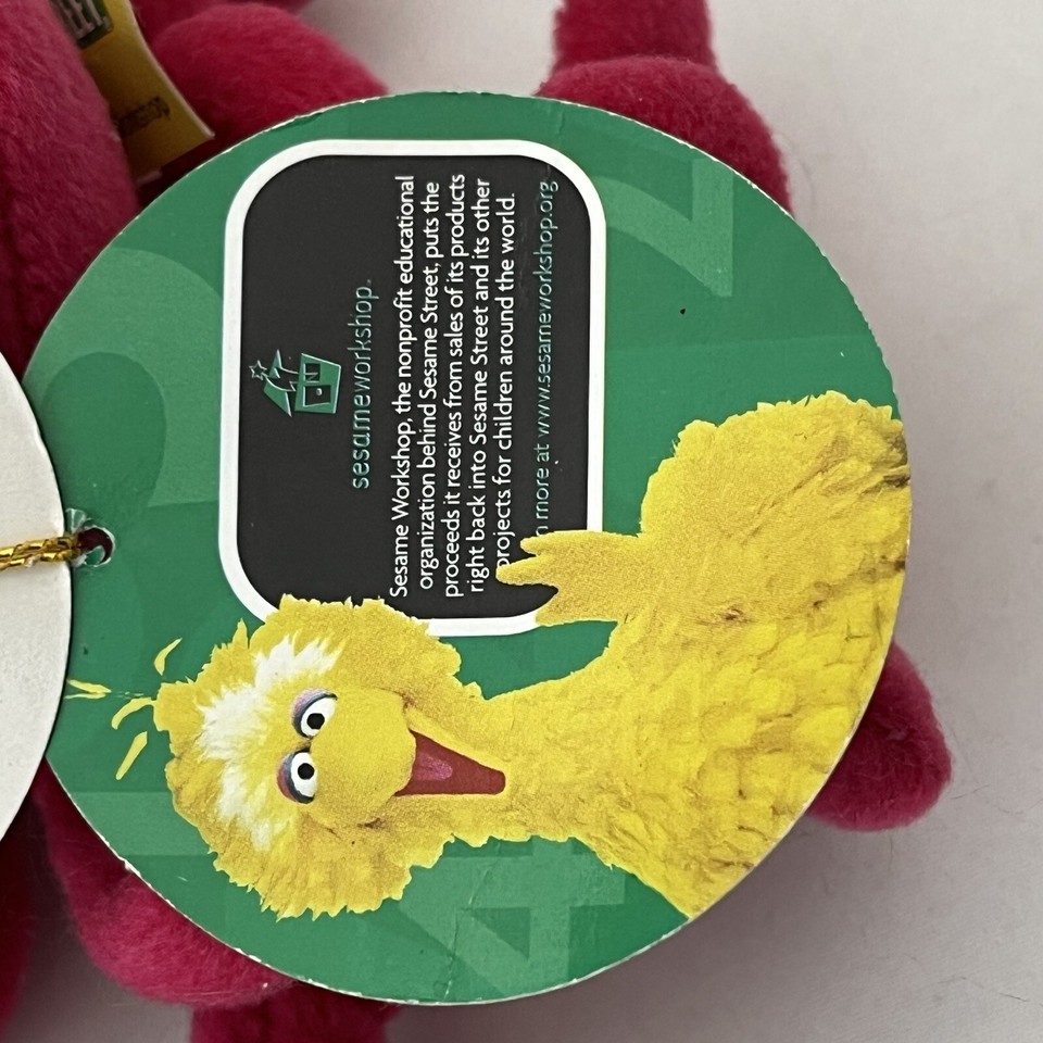 2004 Gund Sesame Street Yup Yup Yip Yip Martian Small Pink Plush Tags ...