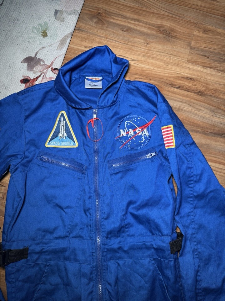 Nasa Get Real Gear FLIGHT SUIT UTILITY JUMPER LONG SLEEVE PANTS-Small ...