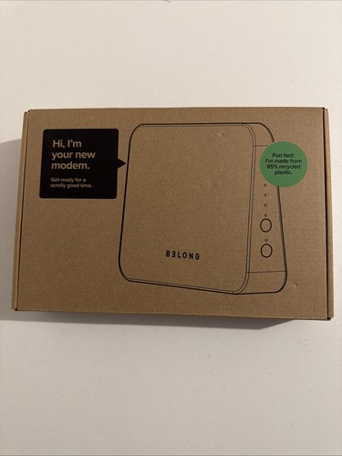 Belong 4135 Next Gen Modem Router DWA4135BLN Brand New Sealed WiFi NBN ...