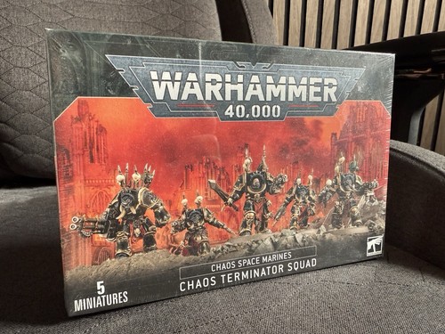 Warhammer 40k Chaos Space Marine Terminators Boxed &Sealed | eBay UK