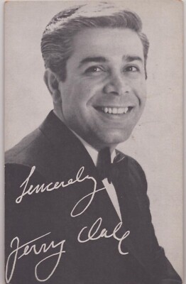 Arcade Card - Jerry Vale - Singer - Penny Arcade - Billboard Artist | eBay