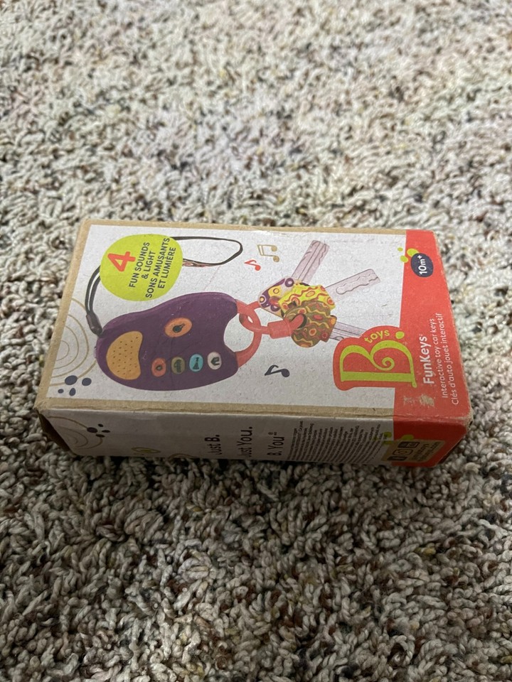 B.Toys Fun Keys with Light and Sound, Chewable and Teethable New ...