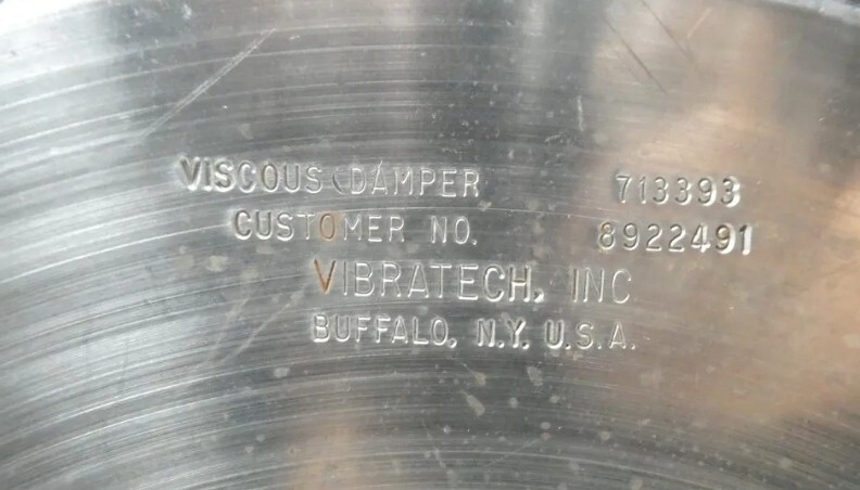 Detroit Diesel 08922491 713393 Vibratech Viscous Damper | eBay