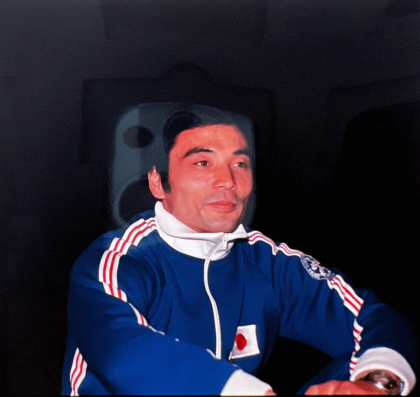 UK1-342 MITSUO TSUKAHARA Japanese Olimpic Gymnast Orig 2x2 Color ...