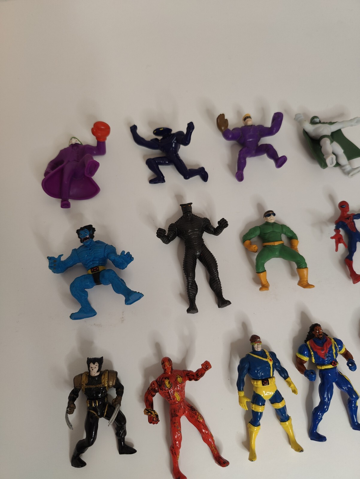 Marvel Diecast Metal X-Men Cyclops, Wolverine, DC Vintage Action Figure ...