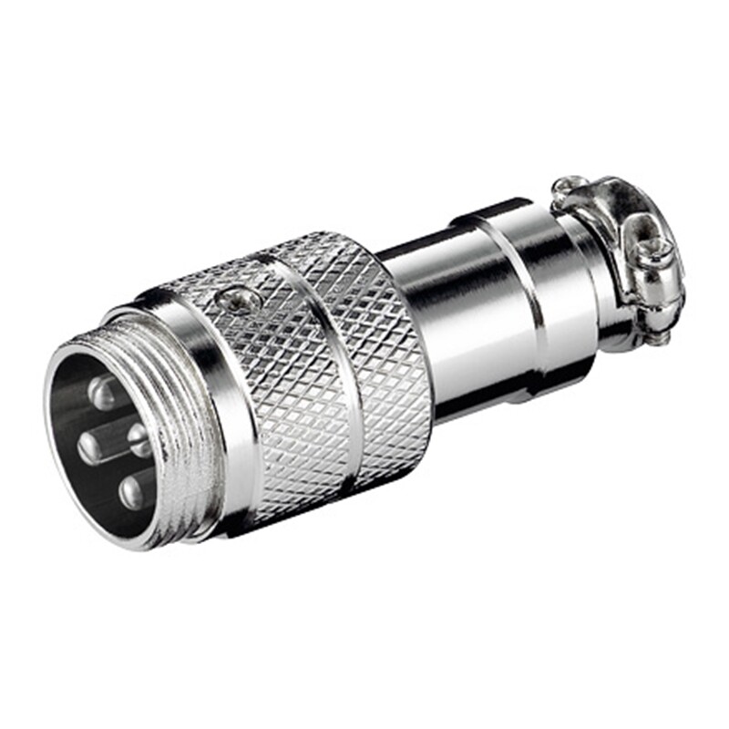 Mikrofon-Stecker 4-polig zum Anlöten an Mikrofonkabel | eBay.de