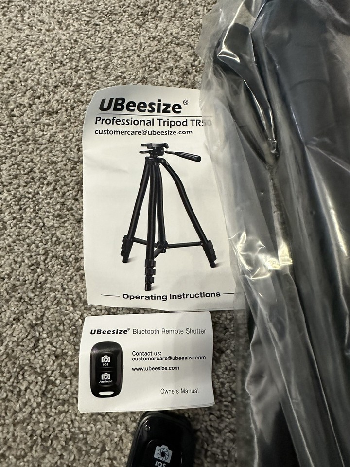 UBeesize TR50 50 inches Phone and camera Tripod | eBay