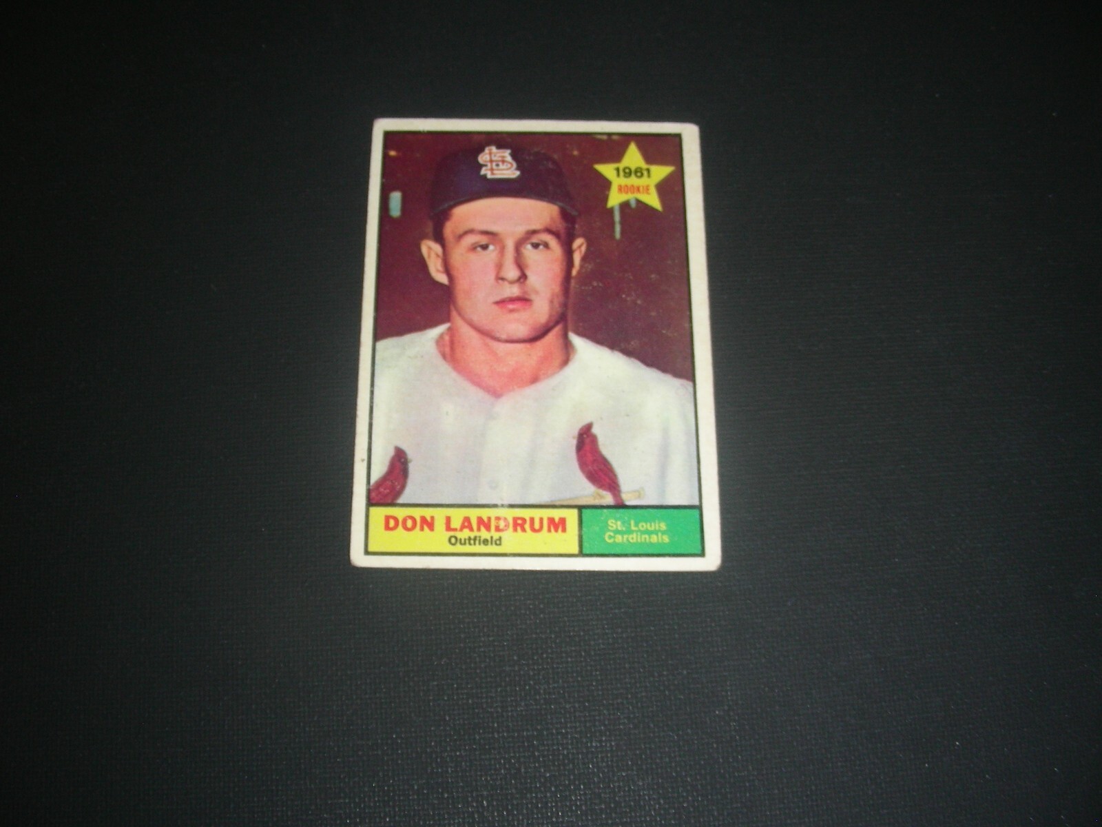 Don Landrum 1961 Topps ROOKIE CARD #338 | eBay