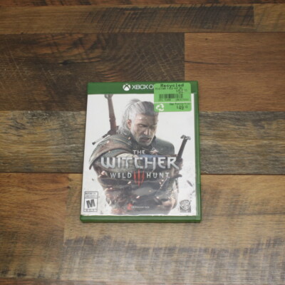 The witcher WIld Hunt III Video Game: Xbox One (Complete, Disc, Case ...