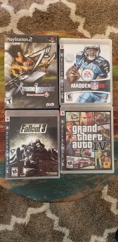 LOT OF 4 USED SONY PLAYSTATION GAMES | eBay UK