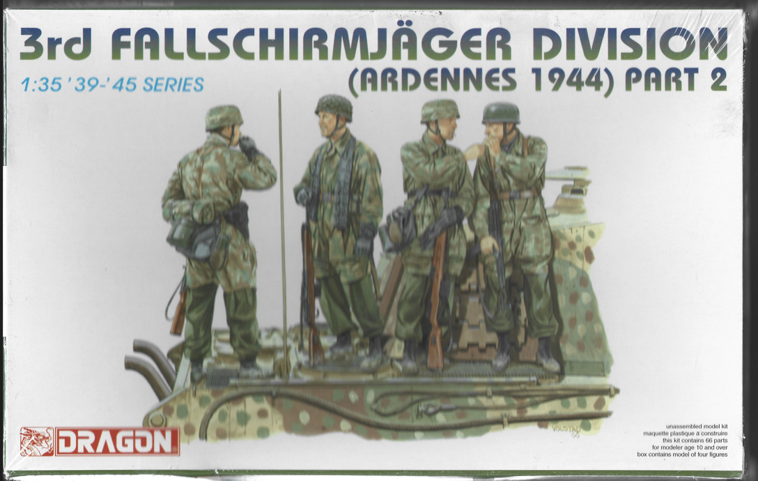 Dragon WW2 3rd Fallschirmjager Division (Ardennes 1944) @ Rest Pt. II 1 ...