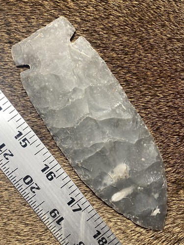 Georgetown Texas Chert Flint Knapped Benton Blade Arrowhead | eBay