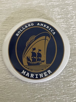 Holland America Line Mariner Society Button Cruise Ship Pin | eBay