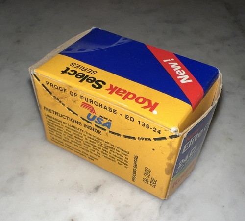 (1) Kodak Elite Chrome 200 Color Slide Film 35 mm 24 Exposures New ...